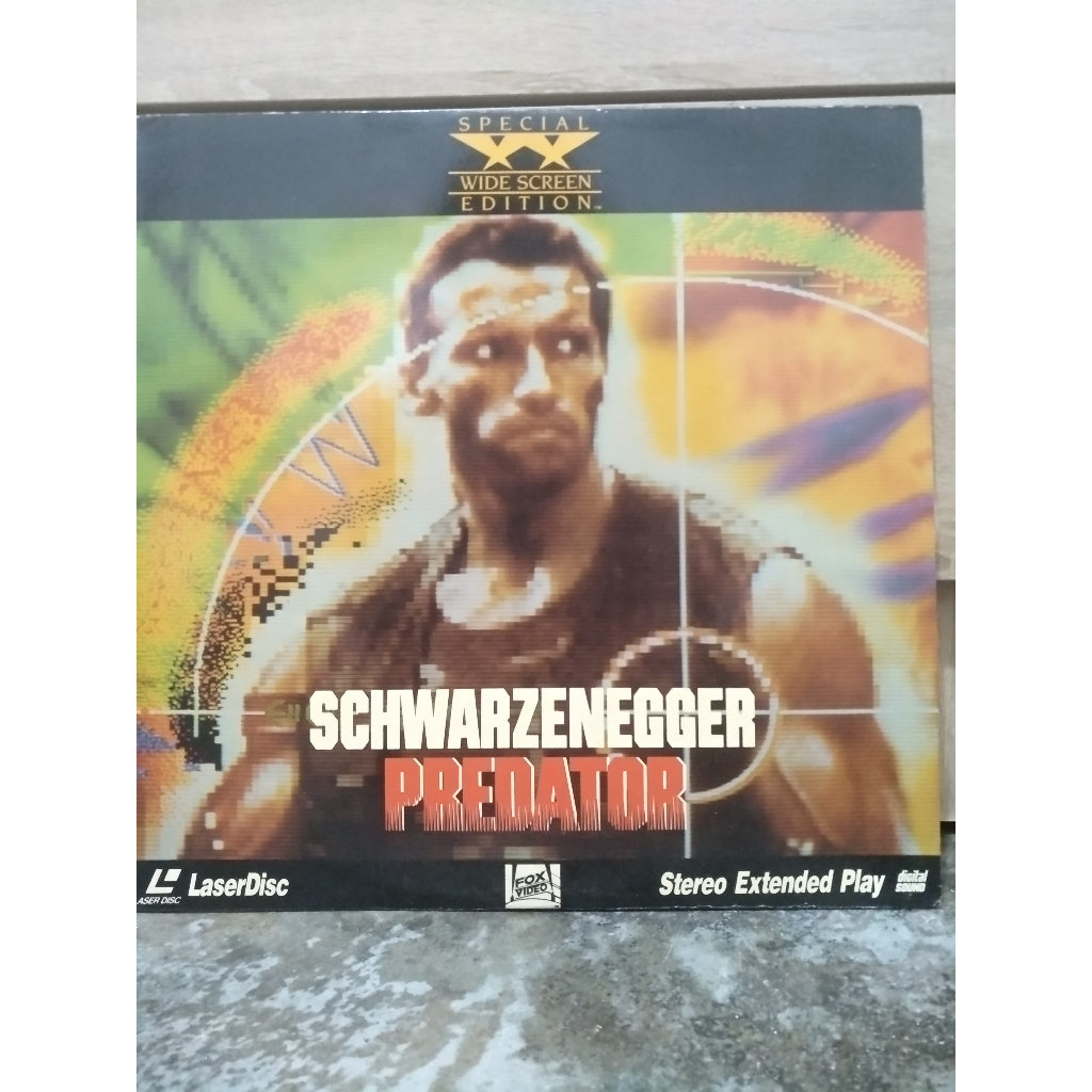 Predator - 1987 Original Vintage Laser Disc | Shopee Malaysia