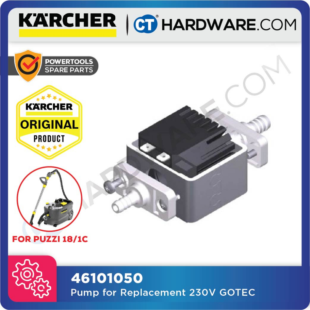 KARCHER 46101050 PUMP FOR REPLACEMENT 230V GOTEC PUZZI81C / PUZZI81 | Shopee Malaysia