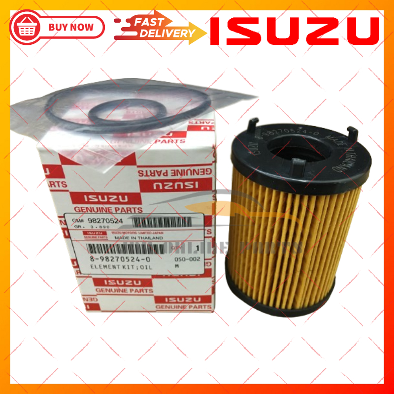 ISUZU D-MAX 1.9CC OIL FILTER 8-98270524-0/98270524 | Shopee Malaysia