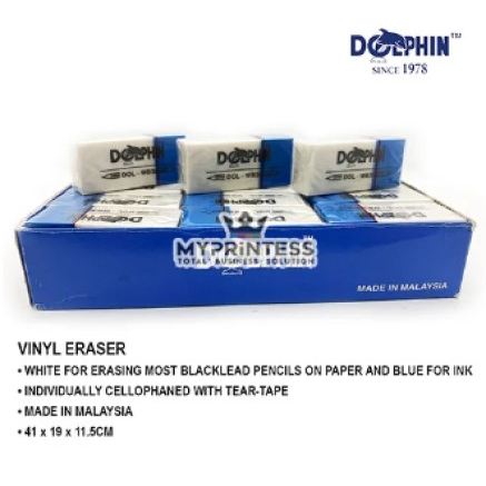 [1 PCS] Pencil Ink Eraser (Dolphin WB20) | Shopee Malaysia