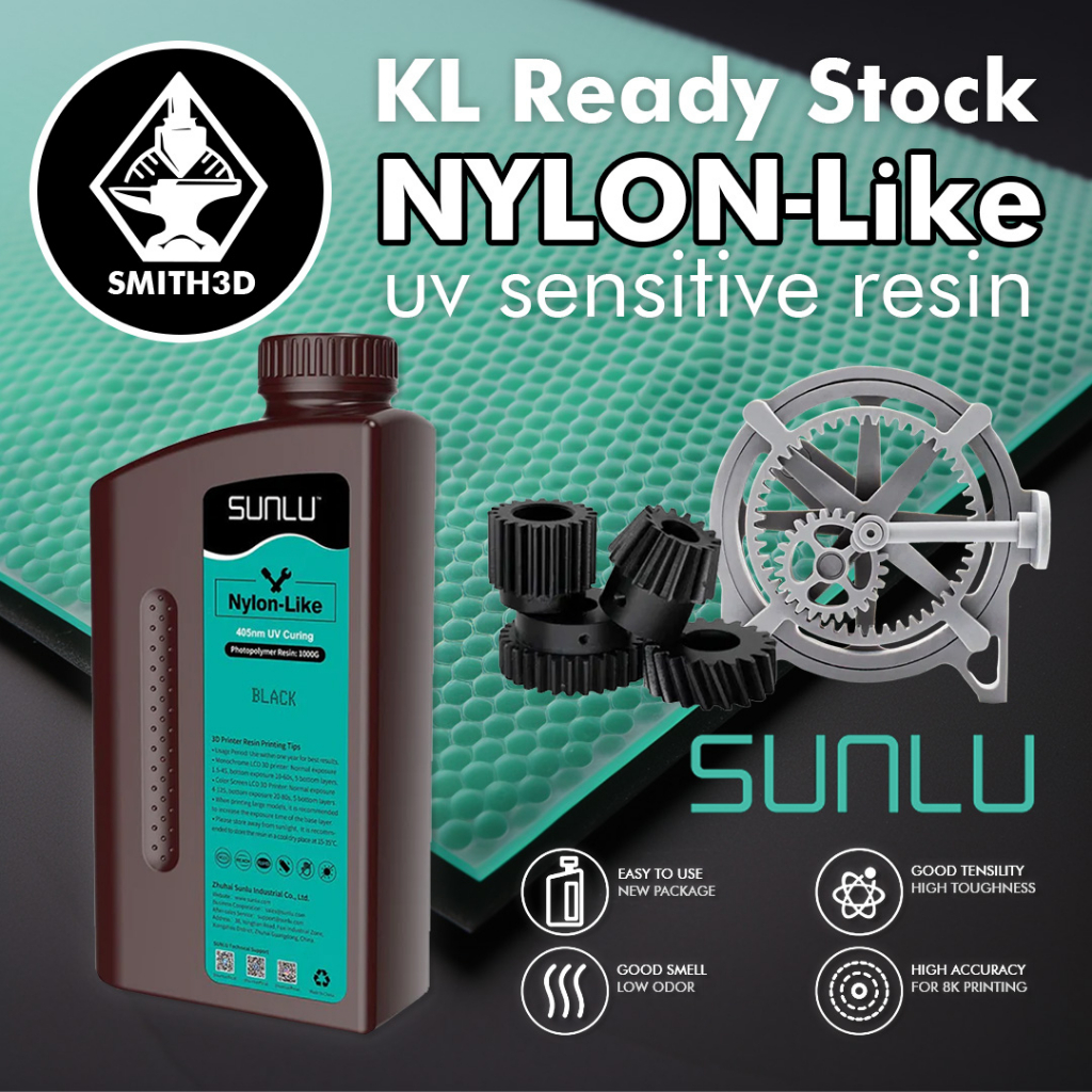 SUNLU 1KG Nylon-Like PA Like Resin for LCD DLP SLA Resin UV Sensitive ...