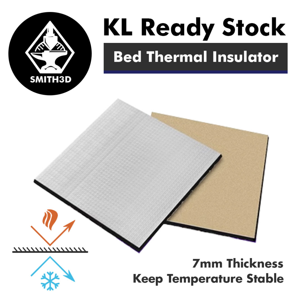 Heated Bed Insulation Cotton Insulation Cotton Platform Aluminum Foil ...