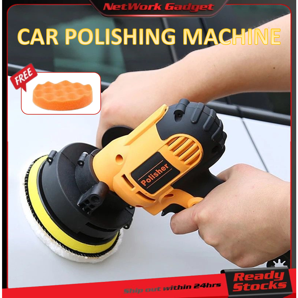 Technology 850W Electric Car Polisher Machine 5'' Sander Buffer ...