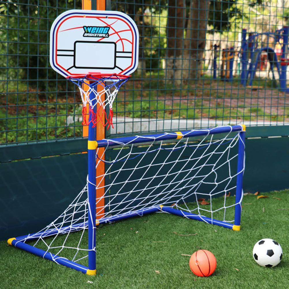 BIG SIZE Kid's Mini Soccer Goal Post Net Futsal Football Toys Kids ...
