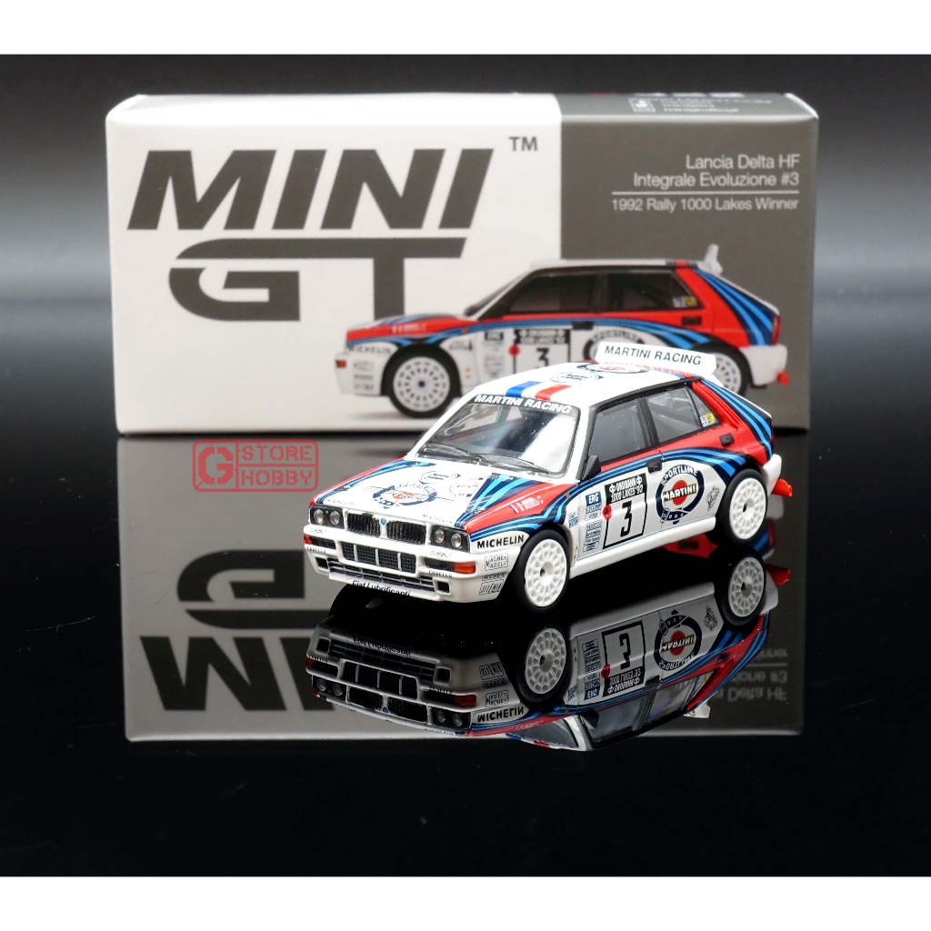 MINI GT 1/64 #322 Lancia Delta HF Integrale Evoluzione 1992 Rally 1000 ...