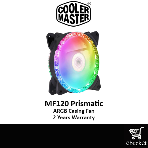 Cooler Master MF120 Prismatic ARGB Casing Fan (MFY-B2DN-20NPA-R1 ...