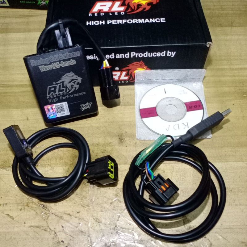 Red leo CDI unit with disc LC135 & (Y125Z/ RXZ CATAL)& (EX5/W100 ...