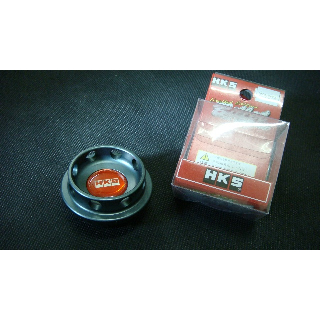 HKS ori packing gunmetal color engine oil cap Toyota Honda Nissan model ...