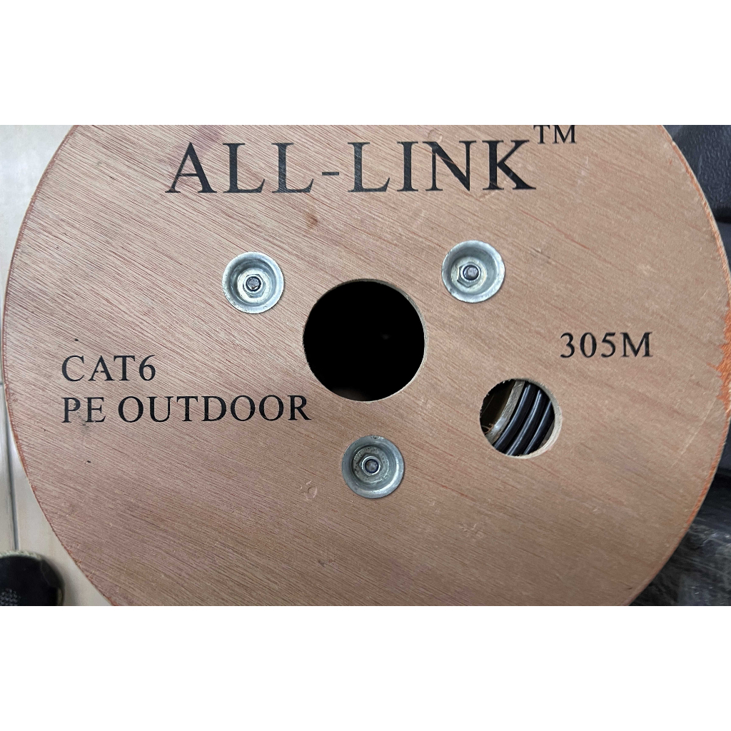 OUTDOOR NETWORK CABLE - ALL-LINK - CAT6 PE OUTDOOR 4PAIRS UTP CABLE ...