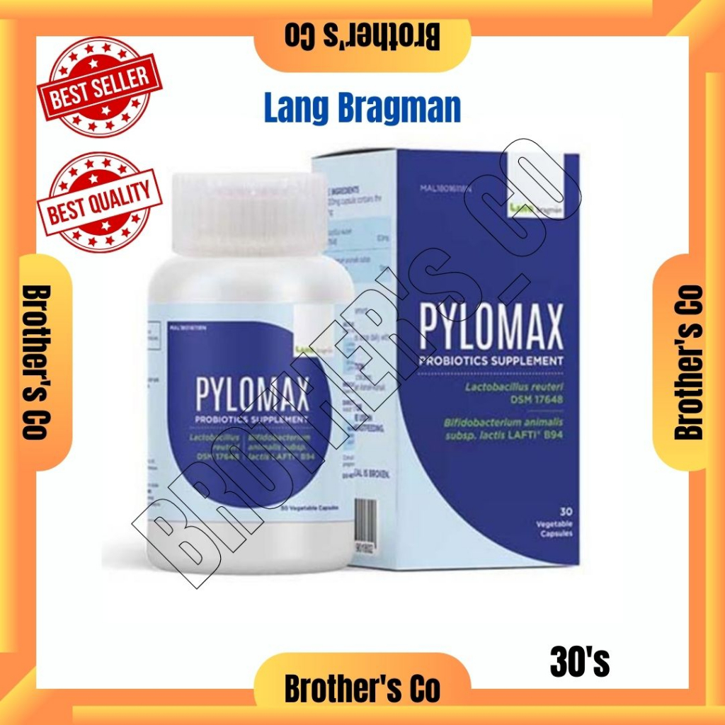 LANG BRAGMAN PYLOMAX - 30's (CAPSULES) | Shopee Malaysia