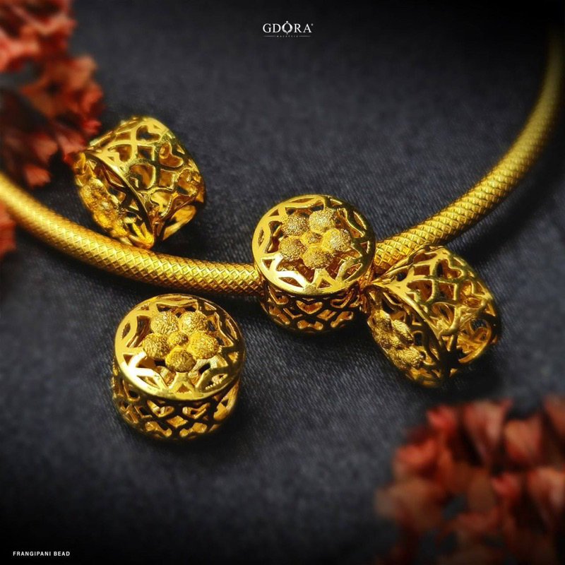 Niza Dora Gold Gdora Frangipani Bead | Shopee Malaysia