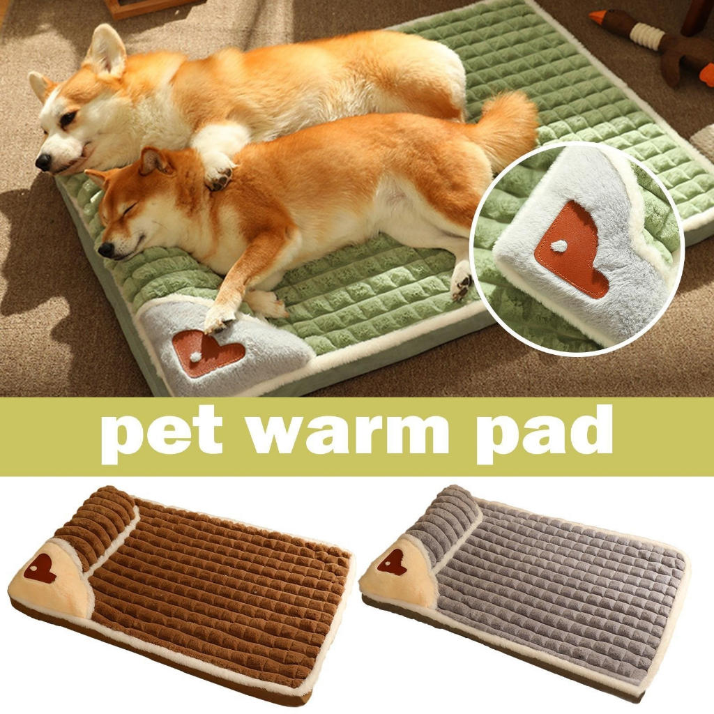 Pet Bed Mat Washable Cotton Cushion Pet Sofa Bed Cat Mat Large Dog ...