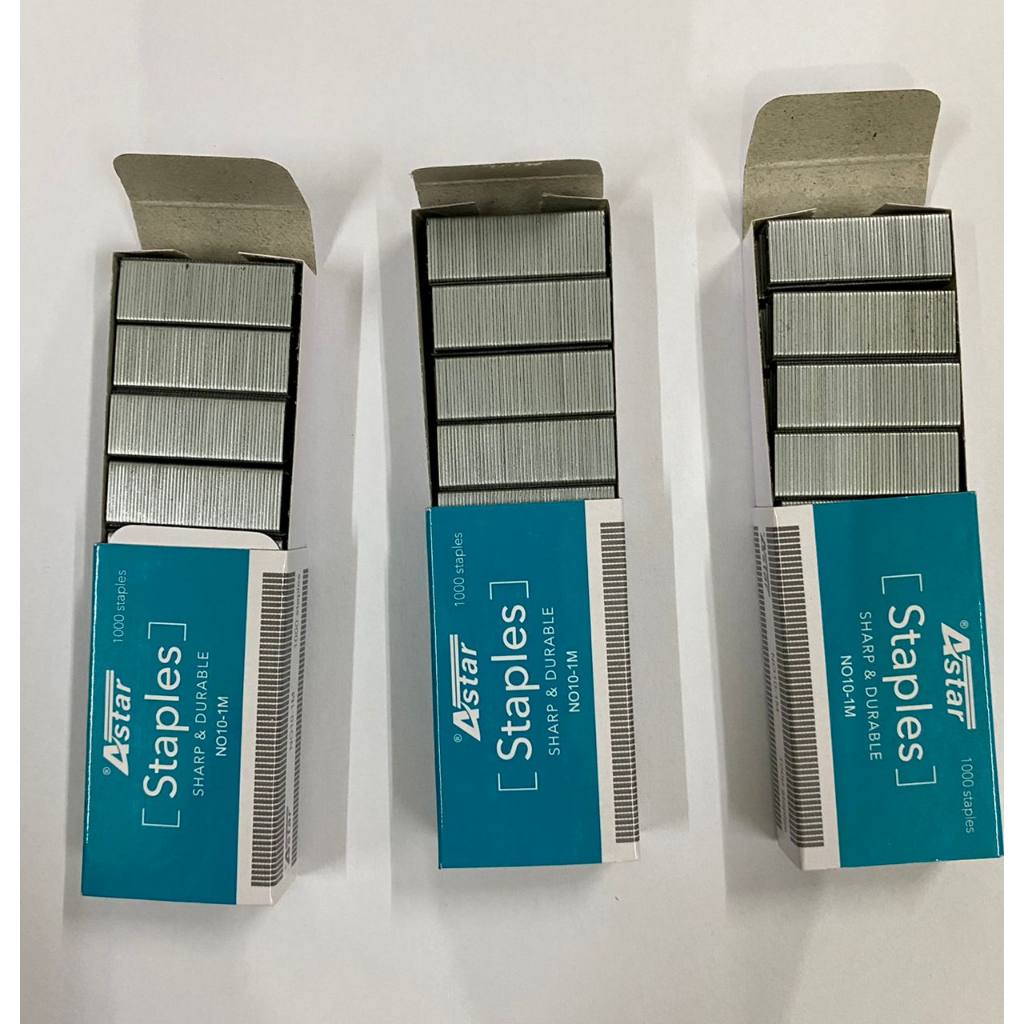 20 Small Boxes dawai kokot no. 10 ubat stapler heavy duty stapler ...