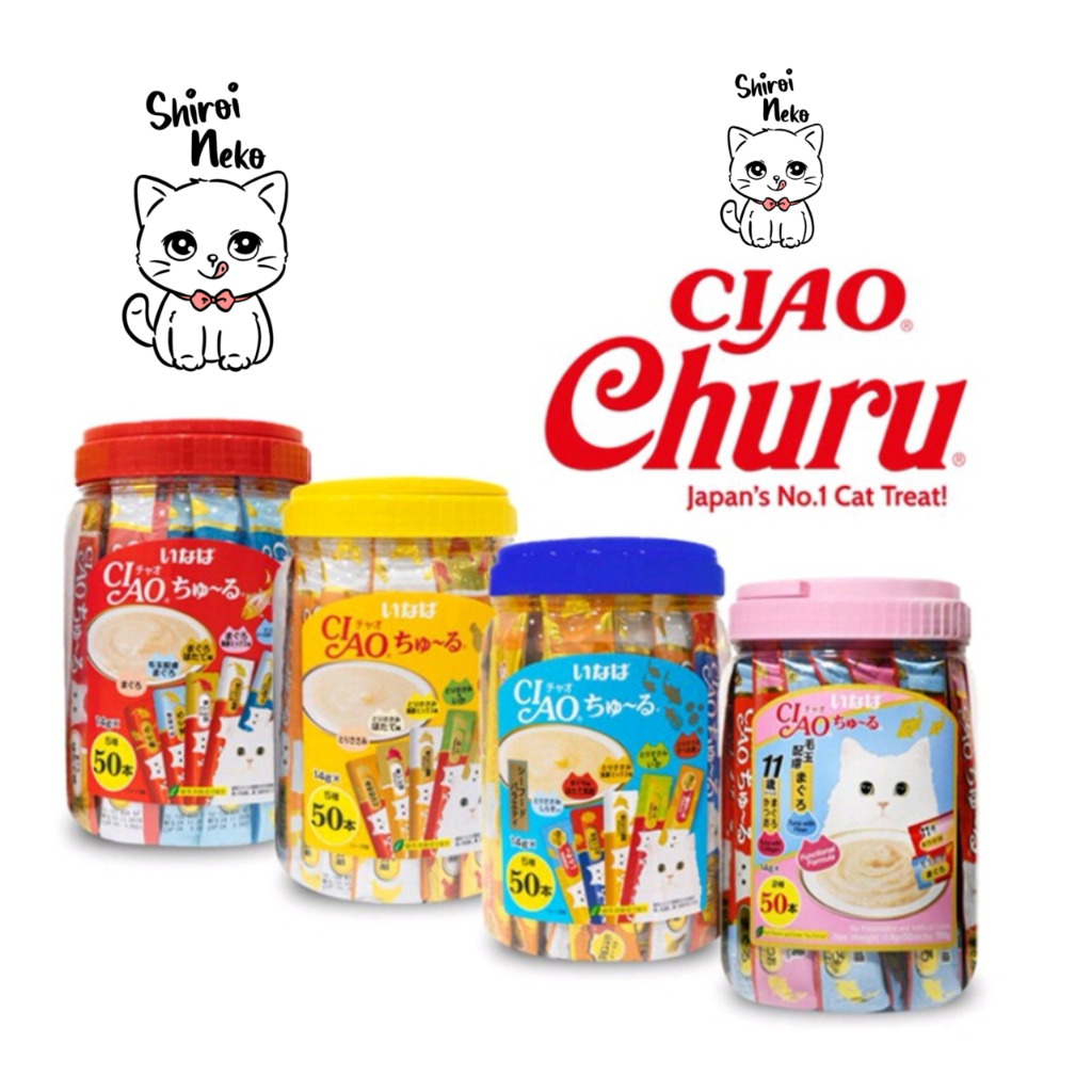 Ciao Chu Ru Ciao Stick 1 Bottle (14G x 50PCS) Cat Treats (Exp: 2024/5) | Shopee Malaysia
