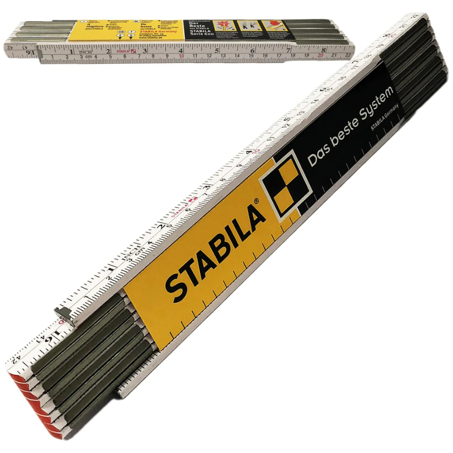 STABILA Series 600 wooden folding ruler 2M / 78" | Shopee Malaysia