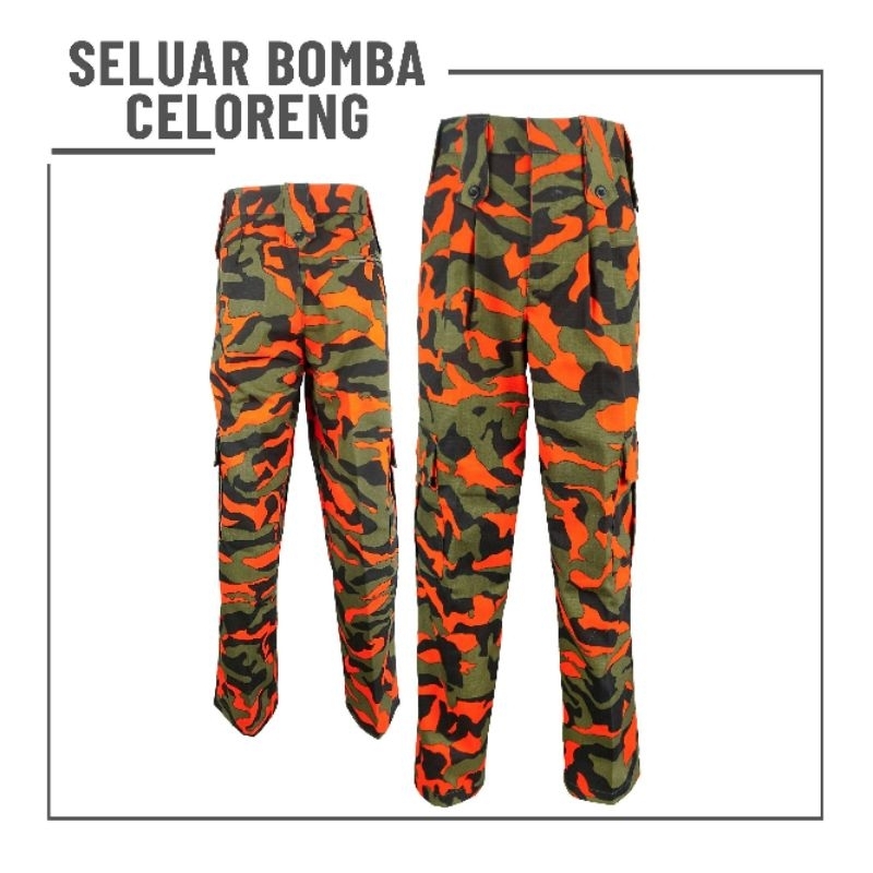 Clear Stock Lelong Baju Seluar Kadet Bomba Uniform Fire Fighter Baju ...