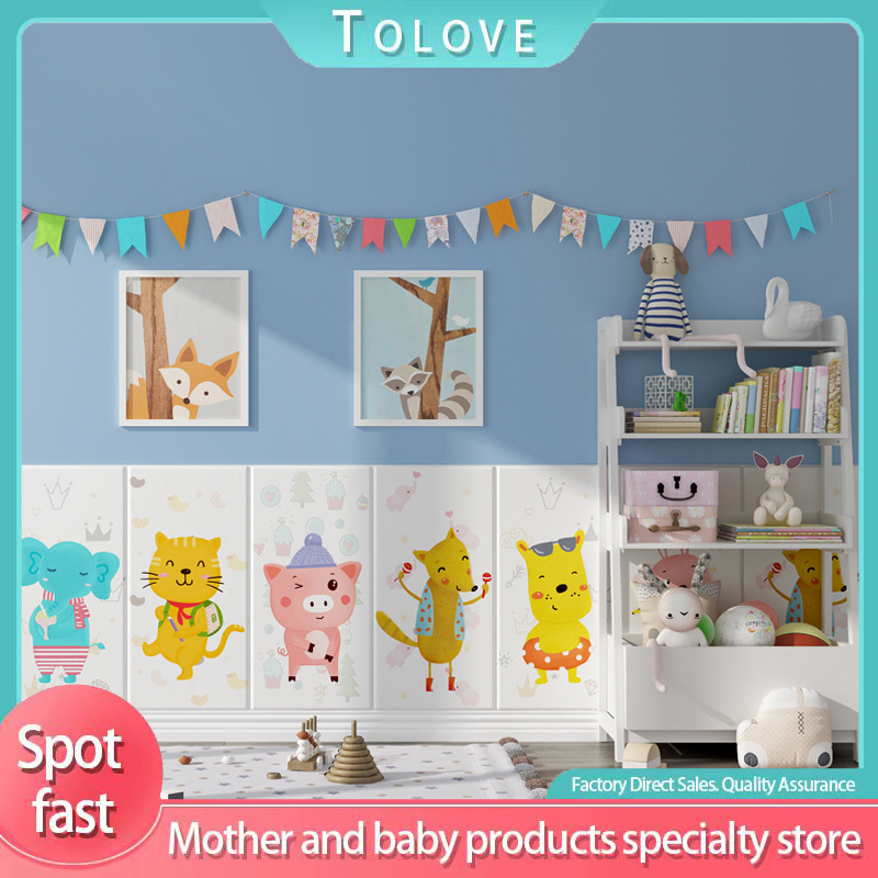 70*35cm 3D Wall Sticker Cartoon Wall Stickers Children's Room Wall ...