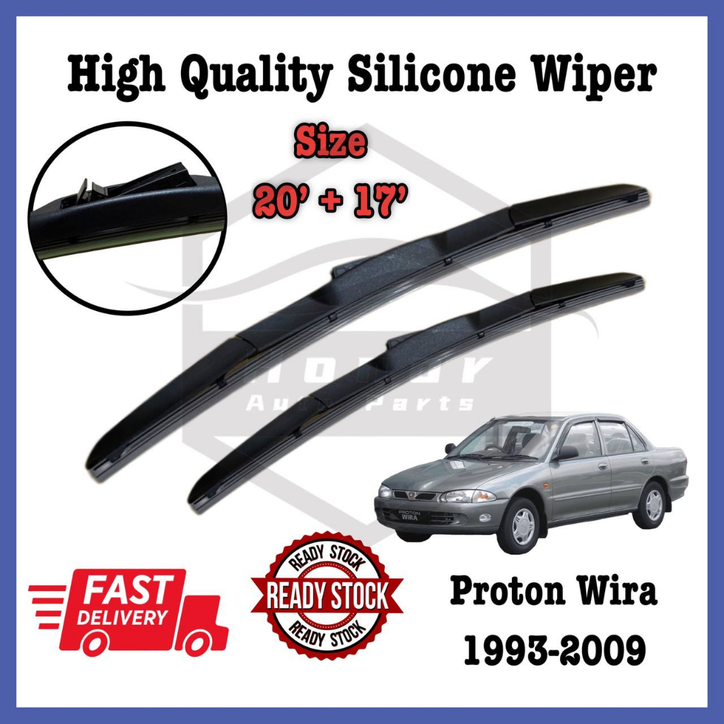 PROTON WIRA 1993-2009 HIGH QUALITY SILICONE WIPER | Shopee Malaysia