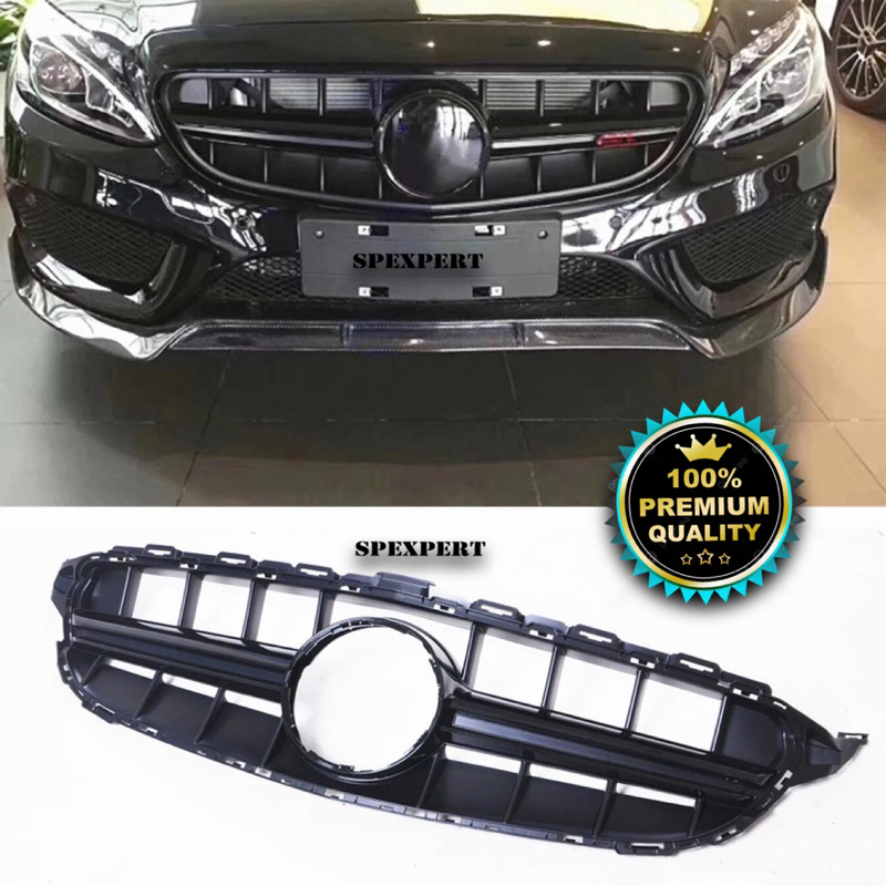 Mercedes benz W205 E63 design front grille | Shopee Malaysia