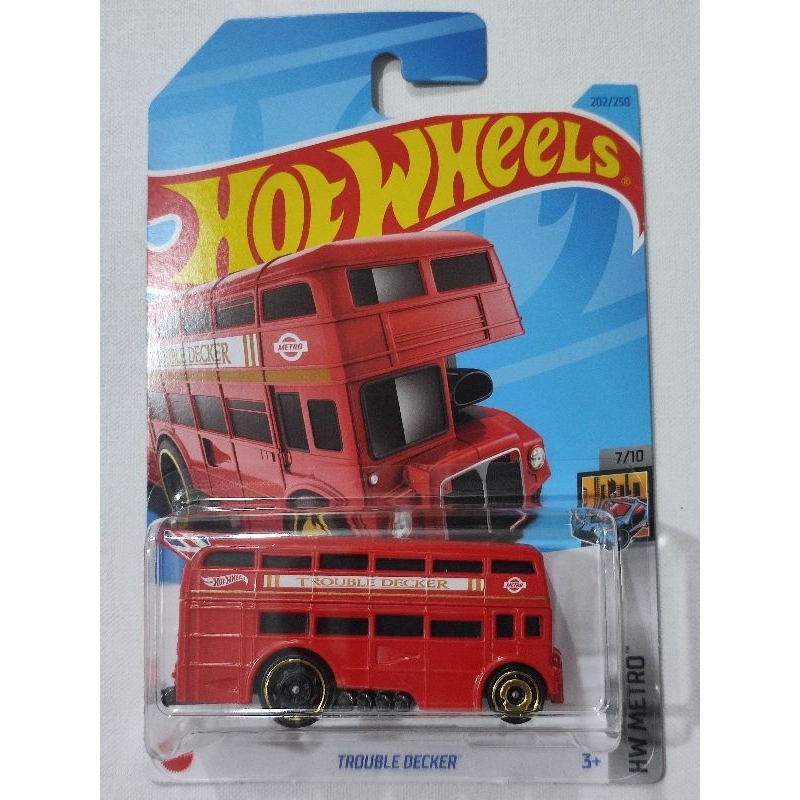 Hot Wheels Trouble Decker - Case L & M 2023 | Shopee Malaysia