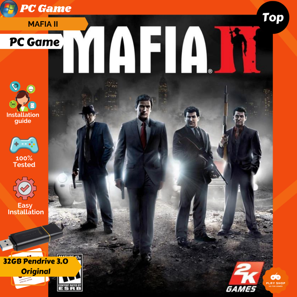 Mafia II 2 DIGITAL DELUXE EDITION V.1.0.0.1 PC Game [ 64GB Pendrive USB ...