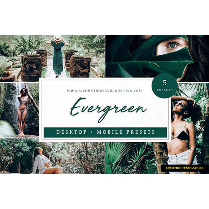 Evergreen Lightroom Preset | Shopee Malaysia