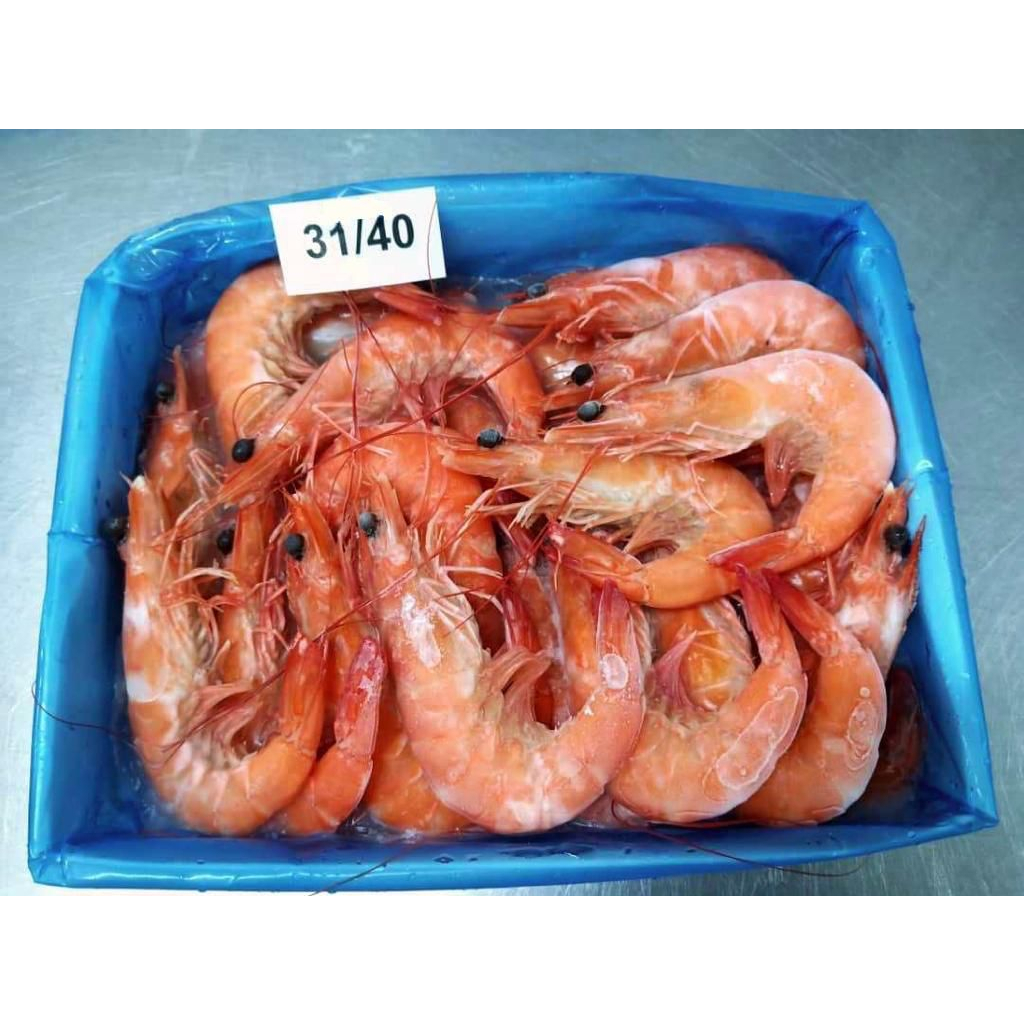 31-40 COOKED WHITE PRAWN | 白熟虾 | 700G | Shopee Malaysia