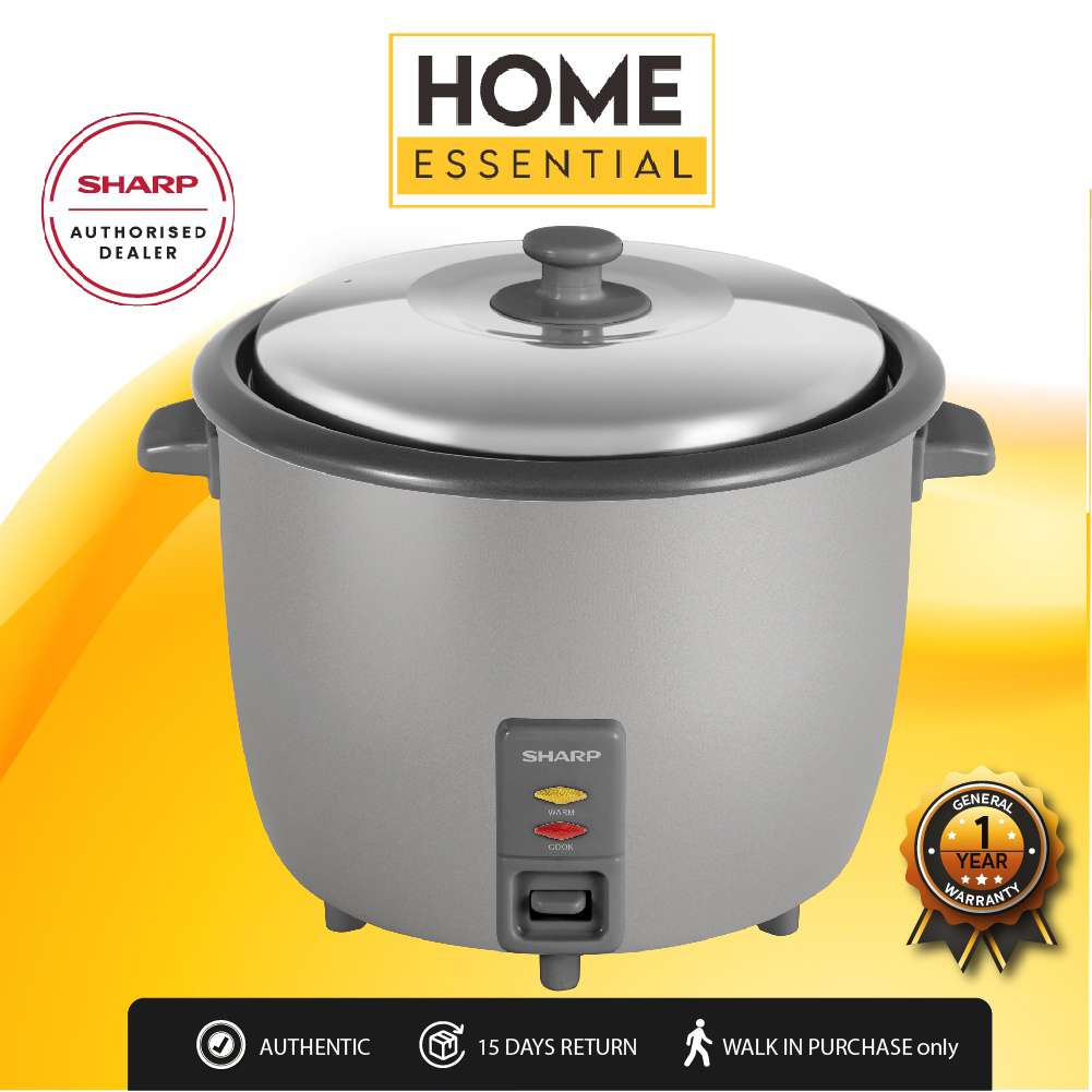 Sharp 2.2L Conventional Rice Cooker KSH228SPK | KSH228SSL | Non-Stick ...