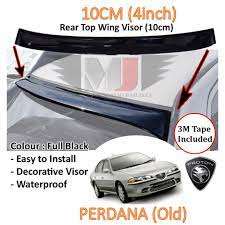 Rear Glass Spoiler 100% Ori AG Sun Visor Sun Sheild[Proton Persona ...