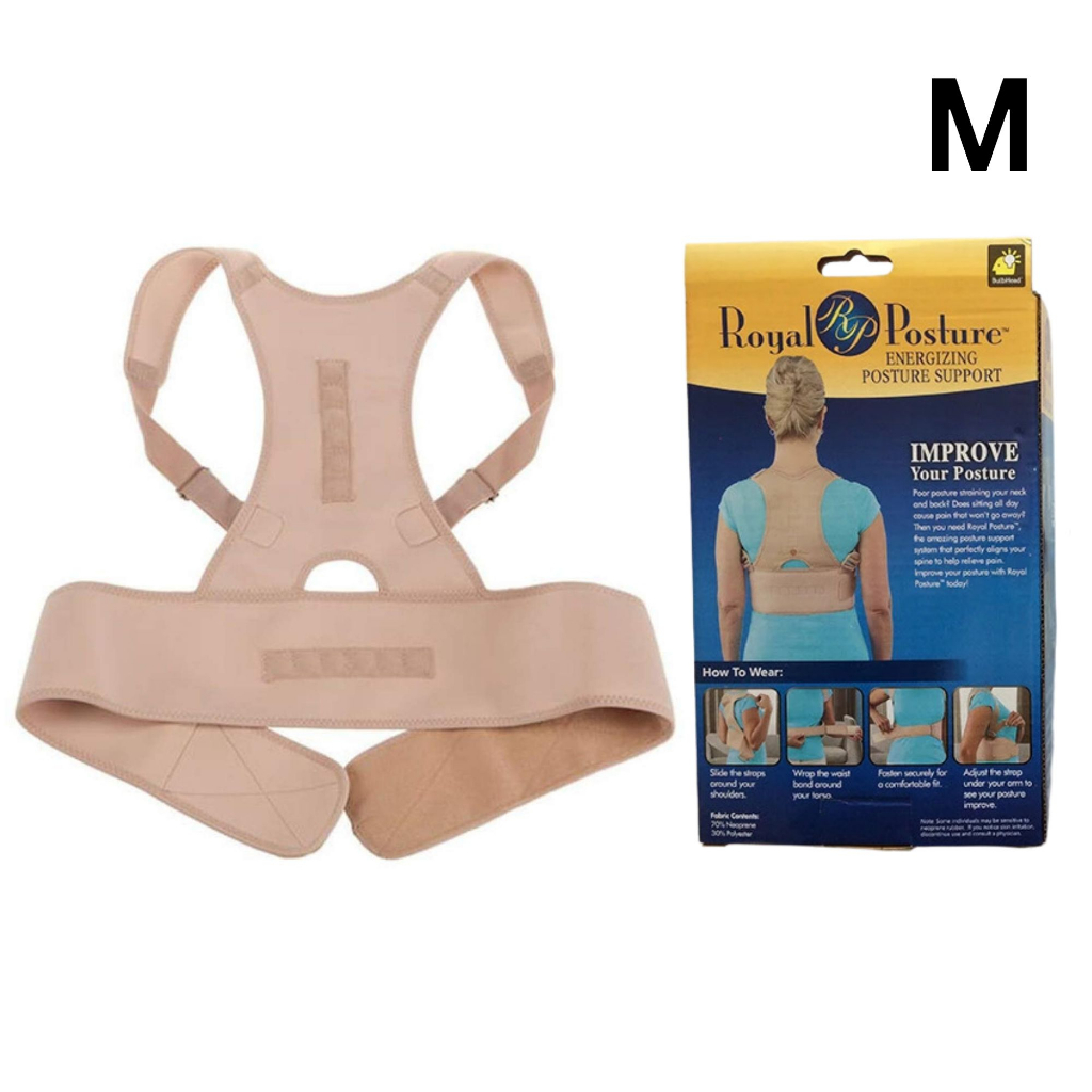 Active Posture Gripping Back and Shoulder Support Brace Back Support ...