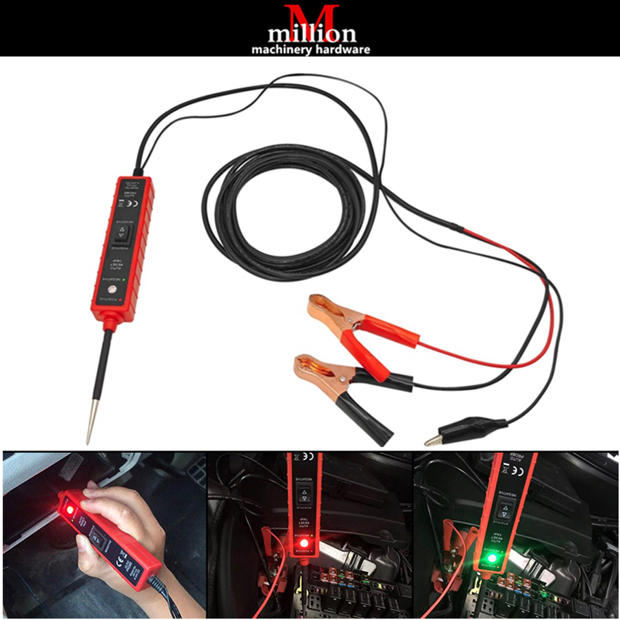 6-24V Electrical Circuit Tester Car Power Probe for Fuse Relay Circuit ...