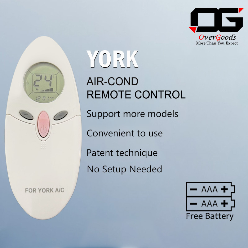 Aircond Air Cond Conditioner York Remote Control YK05 Air Conditioner ...