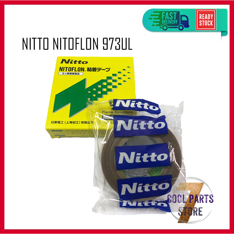 NITTO 973UL GLASS CLOTH TEFLON TAPE NITOFLON PTFE TEFLON ADHESIVE TAPE ...