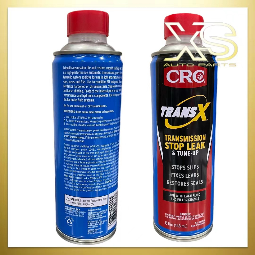 CRC TRANS X K&W Trans-X Automatic Auto Transmission Treatment Stop Leak ...