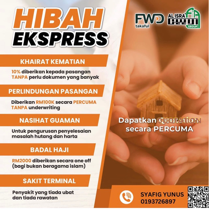 HIBAH EKSPRESS FWD TAKAFUL | Shopee Malaysia