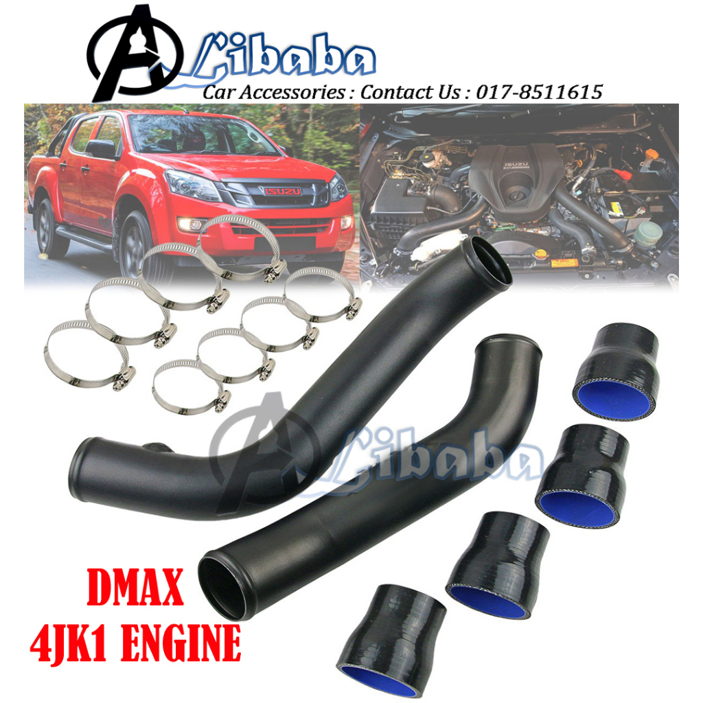 DMAX 2012/2019 4JK1 Engine 2.5 CC Turbo Diesel Intercooler Pipe Piping ...