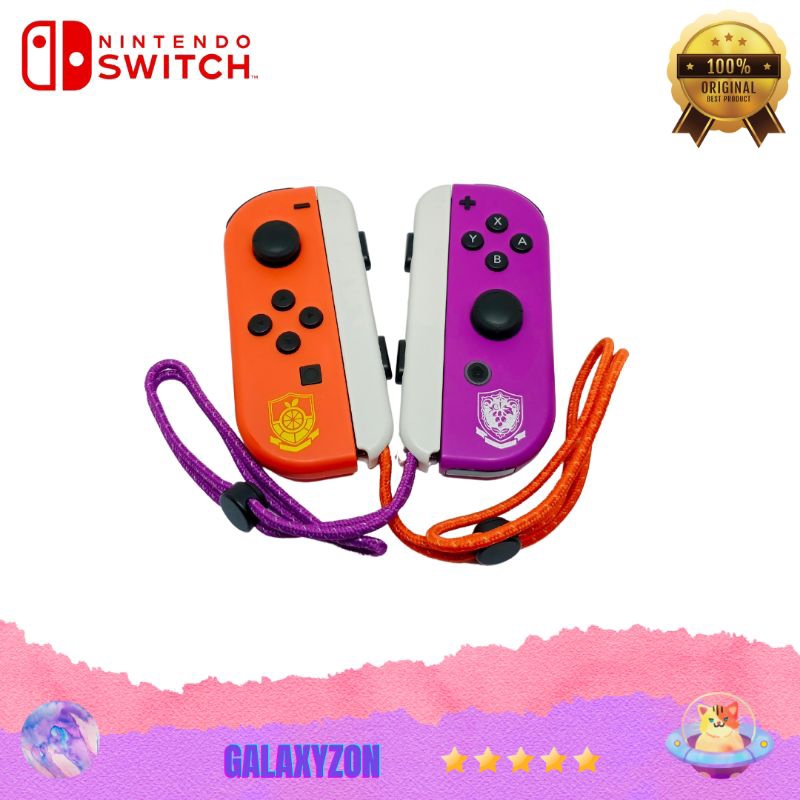 NINTENDO SWITCH OLED JOY-CON CONTROLLER POKEMON SCARLET AND VIOLET ...