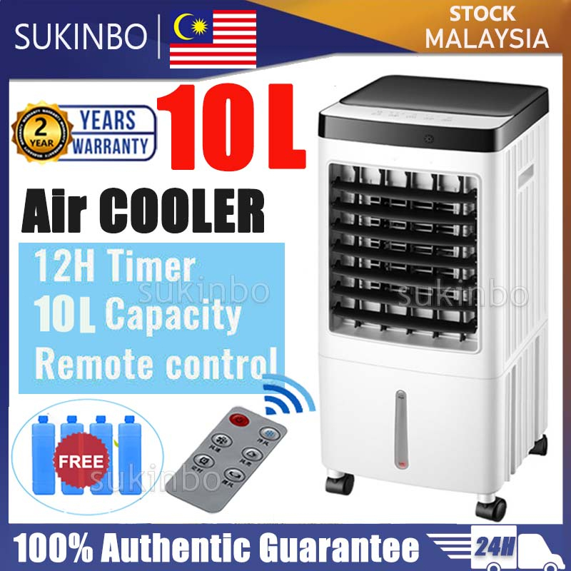 SUKINBO 10L Air Cooler Air Conditioner Remote Portable movable Air ...
