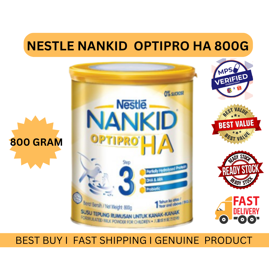 NESTLE NANKID OPTIPRO HA 800G | Shopee Malaysia