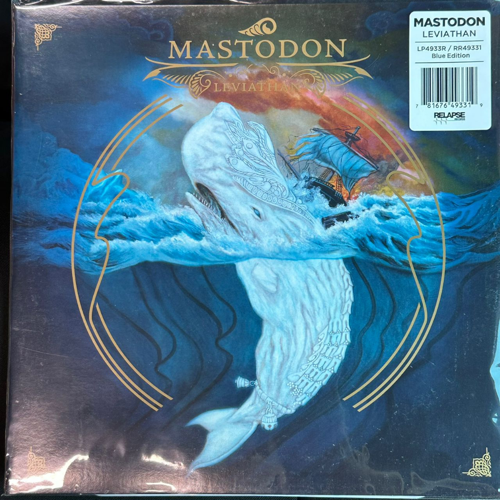 Mastodon - Leviathan LP (Blue Vinyl Edition) | Shopee Malaysia