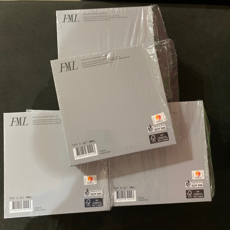 SEVENTEEN - 10th Mini Album [FML] (CARAT Ver.) unsealed album | Shopee ...
