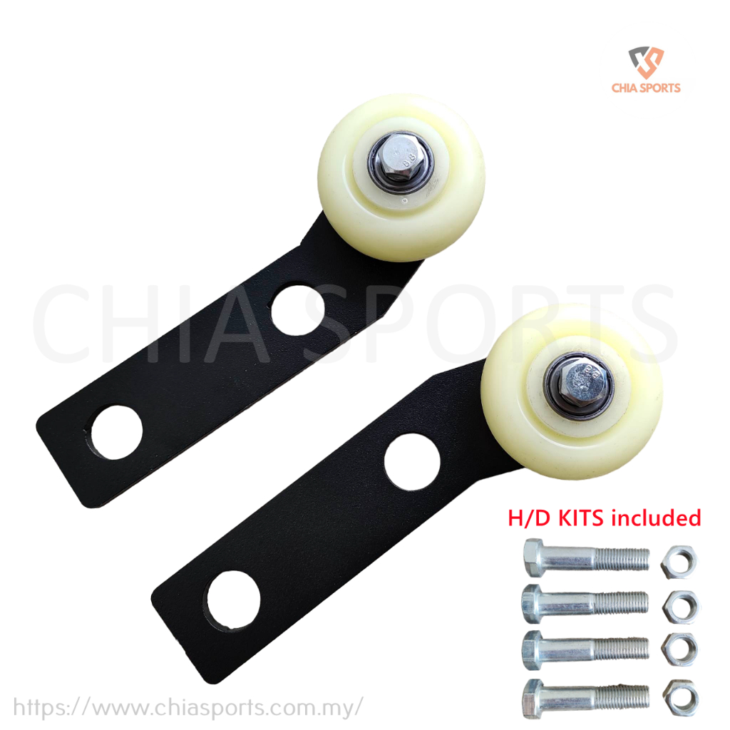 Squat Stand Wheel Bracket Set