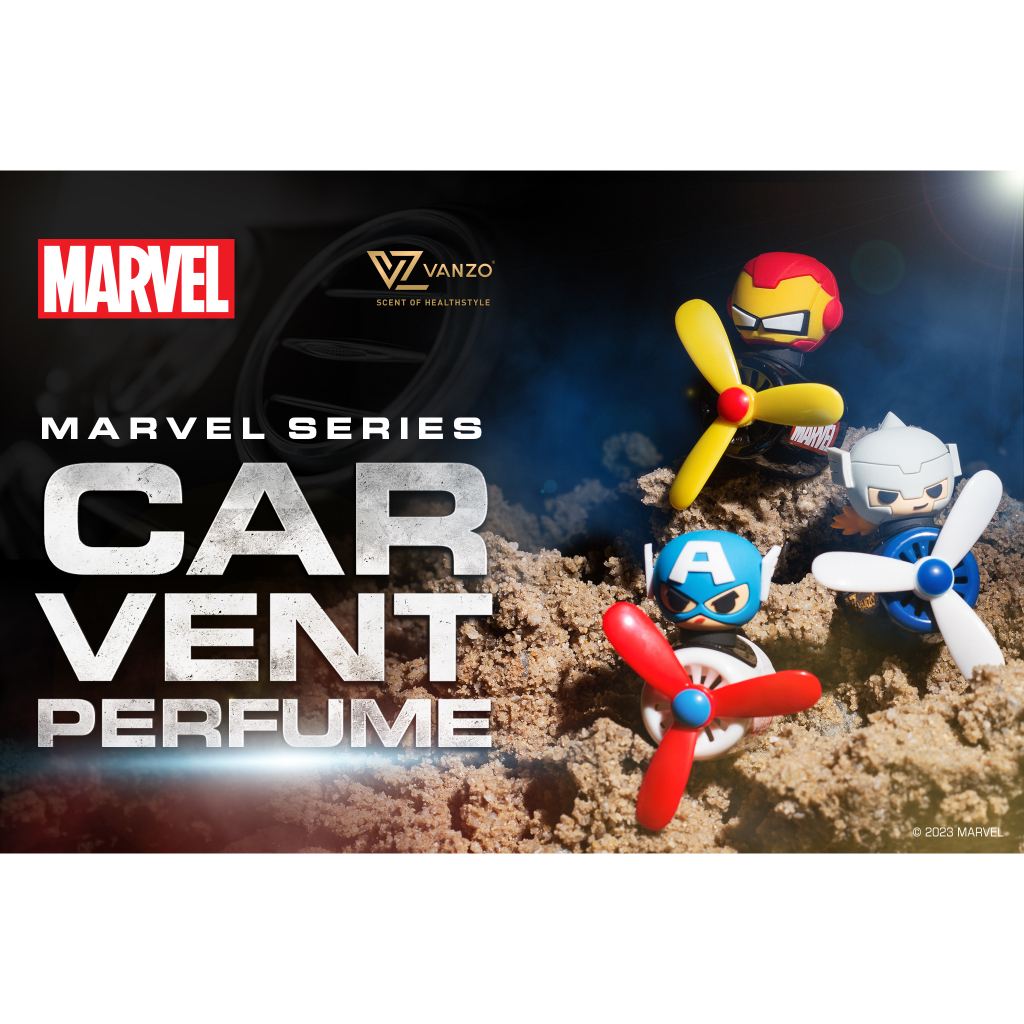 VANZO Marvel Series Car Vent Perfume 4g x 2 | Shopee Malaysia