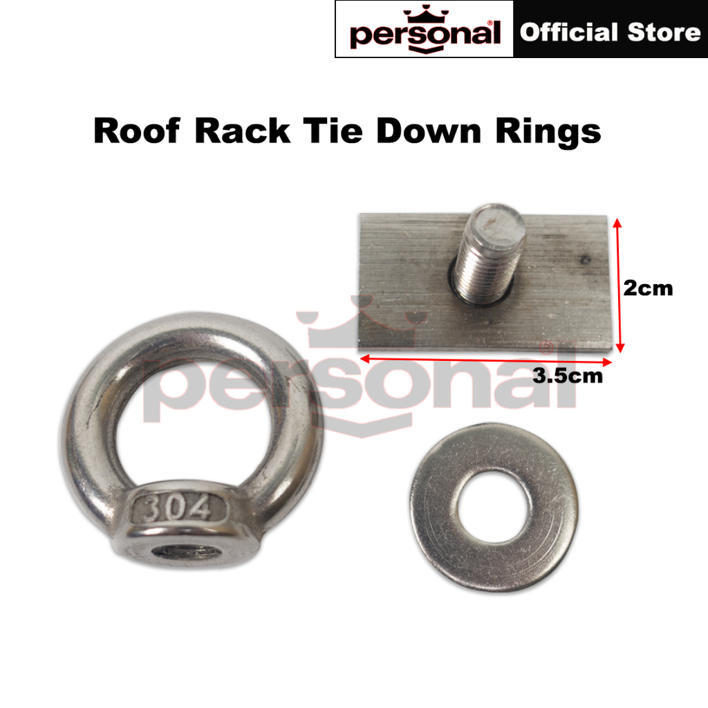 Roof Rack Tie Down Rings Ring Roof Rack Hook 304 Stainless Steel Heavy ...
