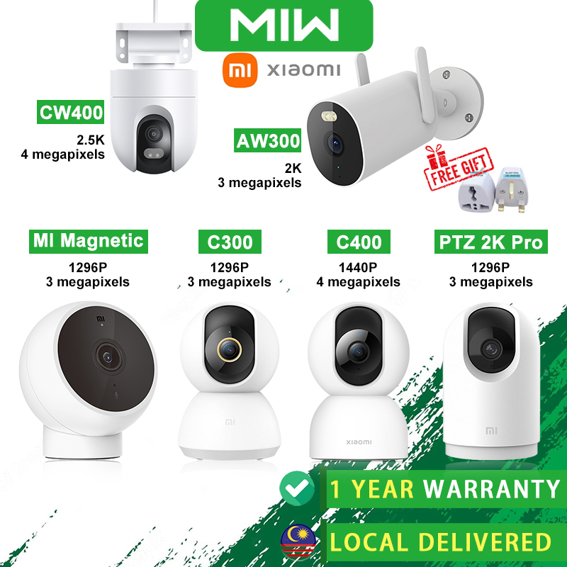Xiaomi CCTV Mi Smart Camera Mijia 360 IP Cameras c300 2K Pro/Outdoor AI ...