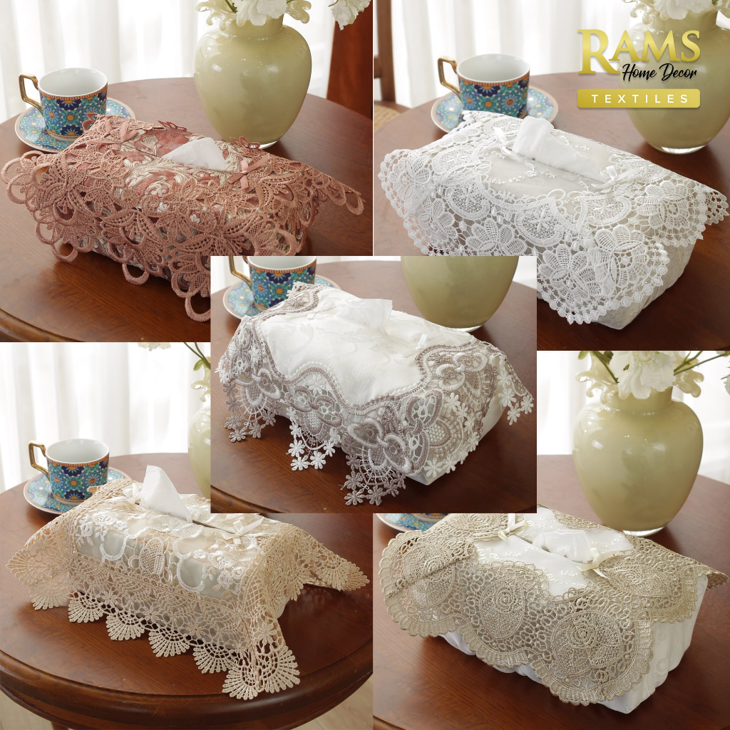 Embroidery Style Tissue Covers / Tissue Paper Case / Tissue Paper Cover ...