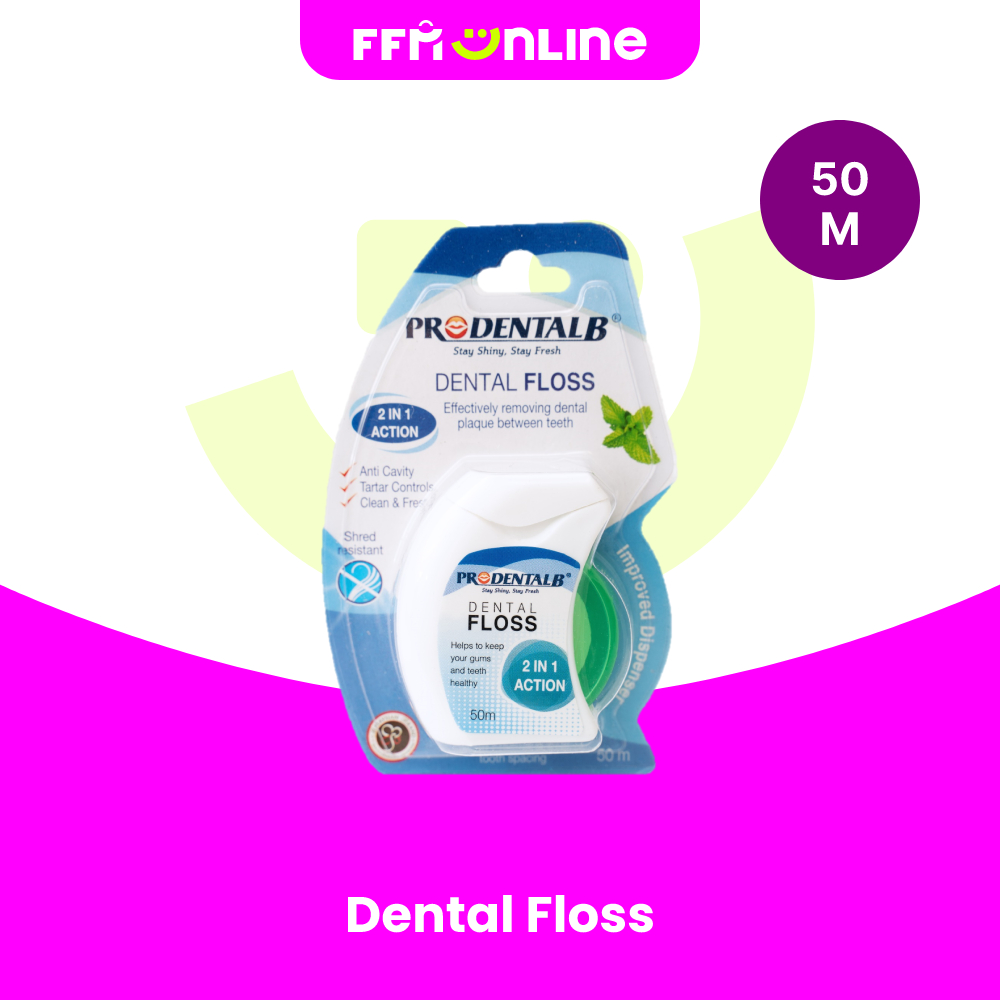Prodental-B Dental Floss 50m | Shopee Malaysia