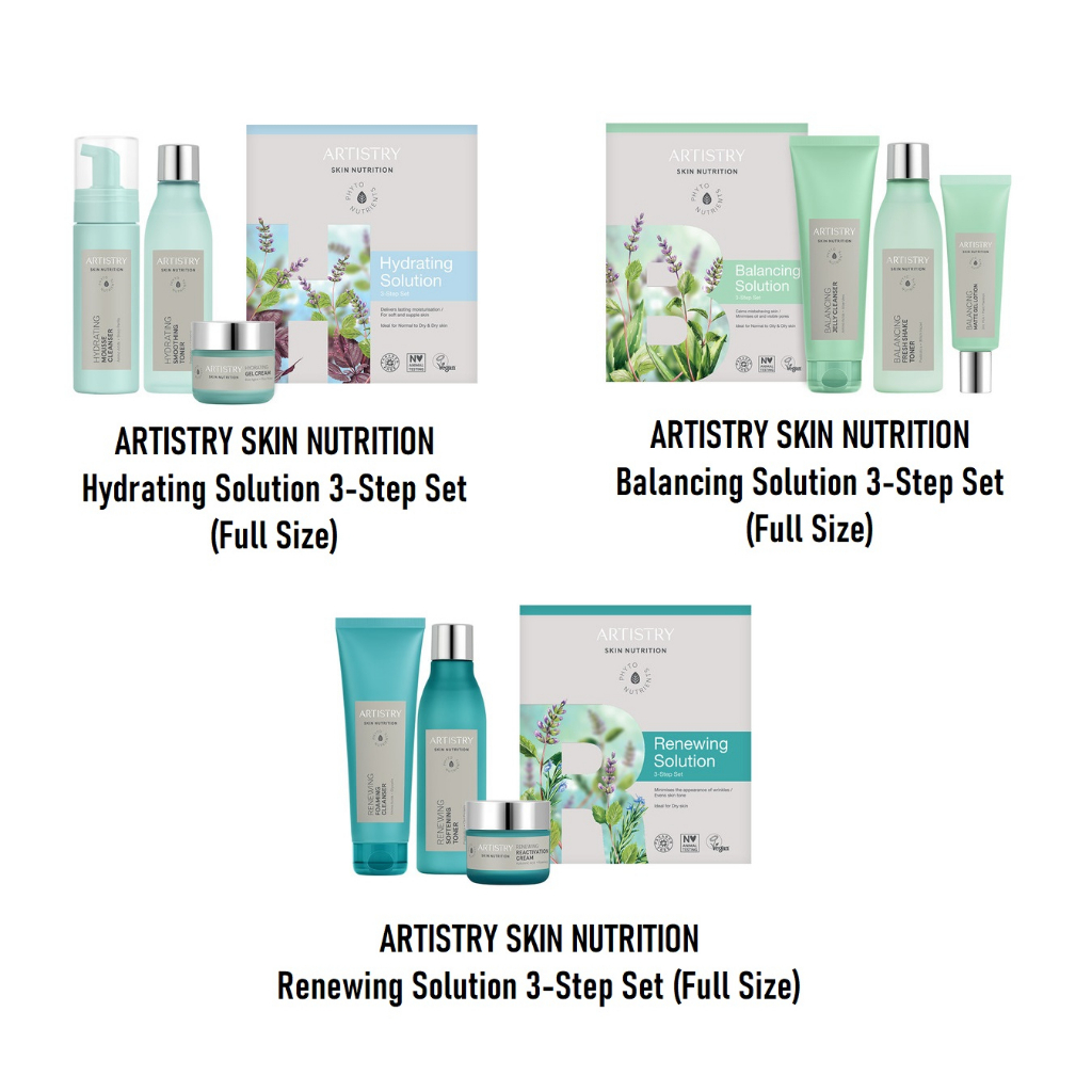 ARTISTRY SKIN NUTRITION Hydrating | Balancing | Renewing Solution 3 ...