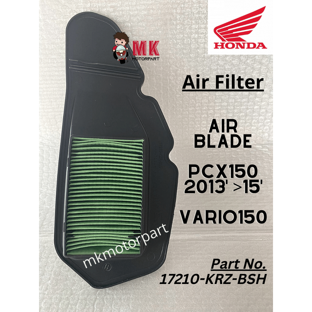 AIR FILTER Honda PCX150 Old / VARIO 150 / Air Blade 125 Air Cleaner PCX ...