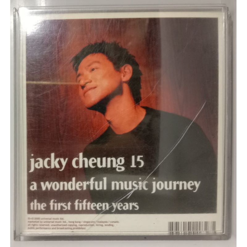[二手CD](Music)张学友：Jacky Cheung 15 a wonderful music journey the first ...